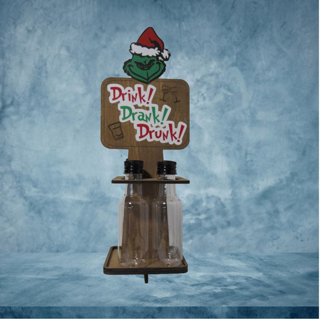 Grinch Shot Caddy Laser Cut File (download) - Etsy