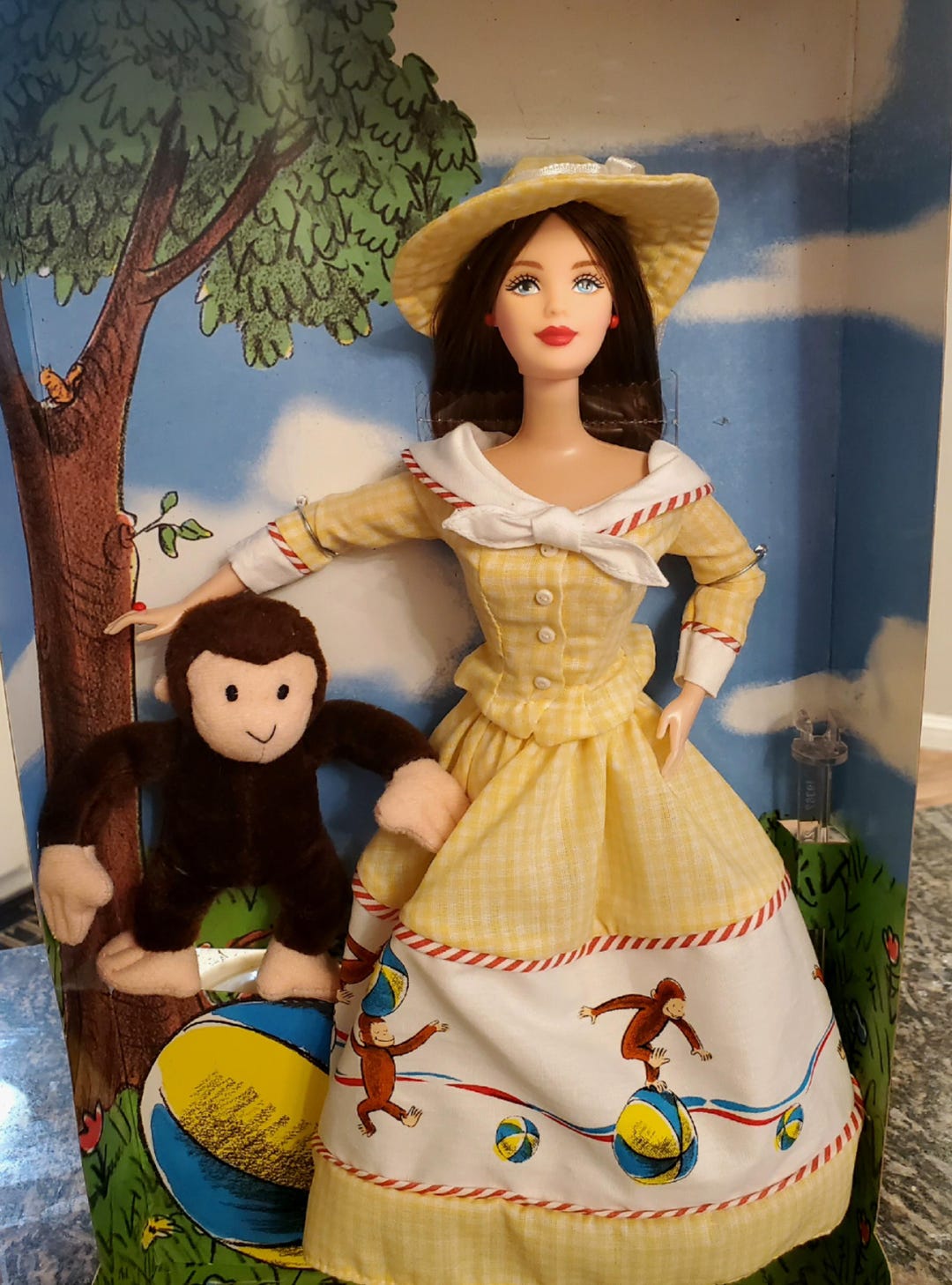 Barbie & Curouse George 2000 - Etsy