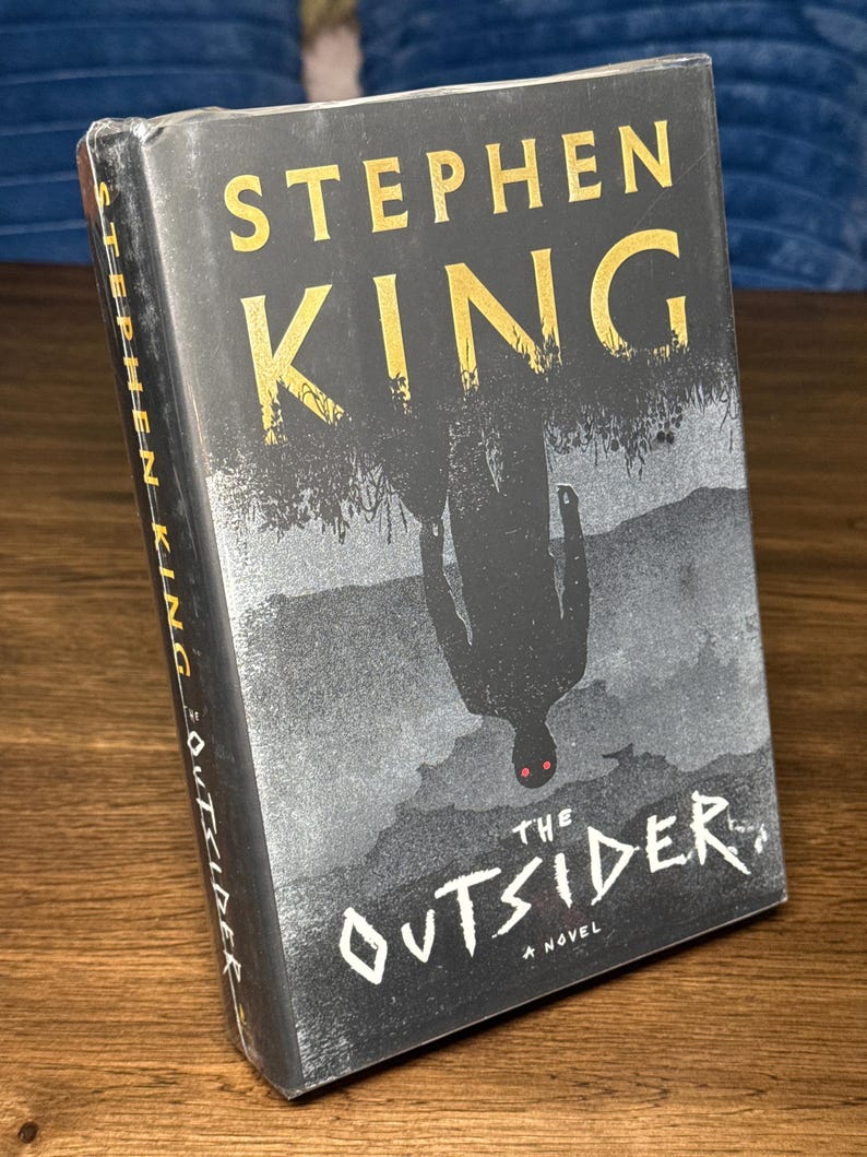 The Outsider by Stephen King – First Edition Hardcover, Scribner 2018 ...