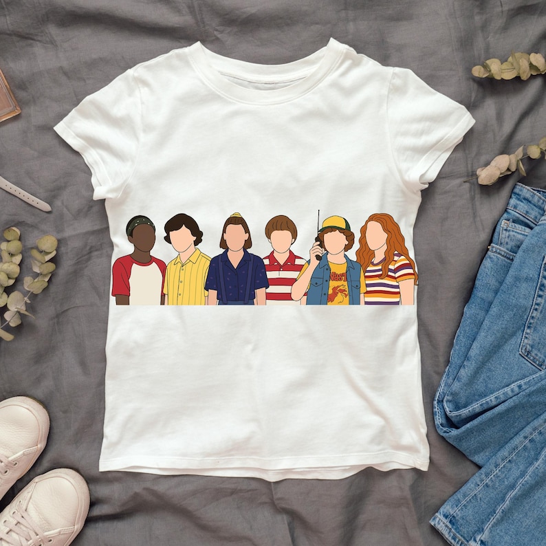 Personajes sin rostro de Stranger Things PNG / Descarga digital para ...