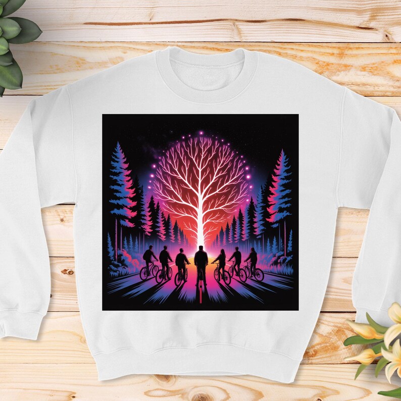 Póster del árbol de Stranger Things PNG / Descarga digital para niños ...