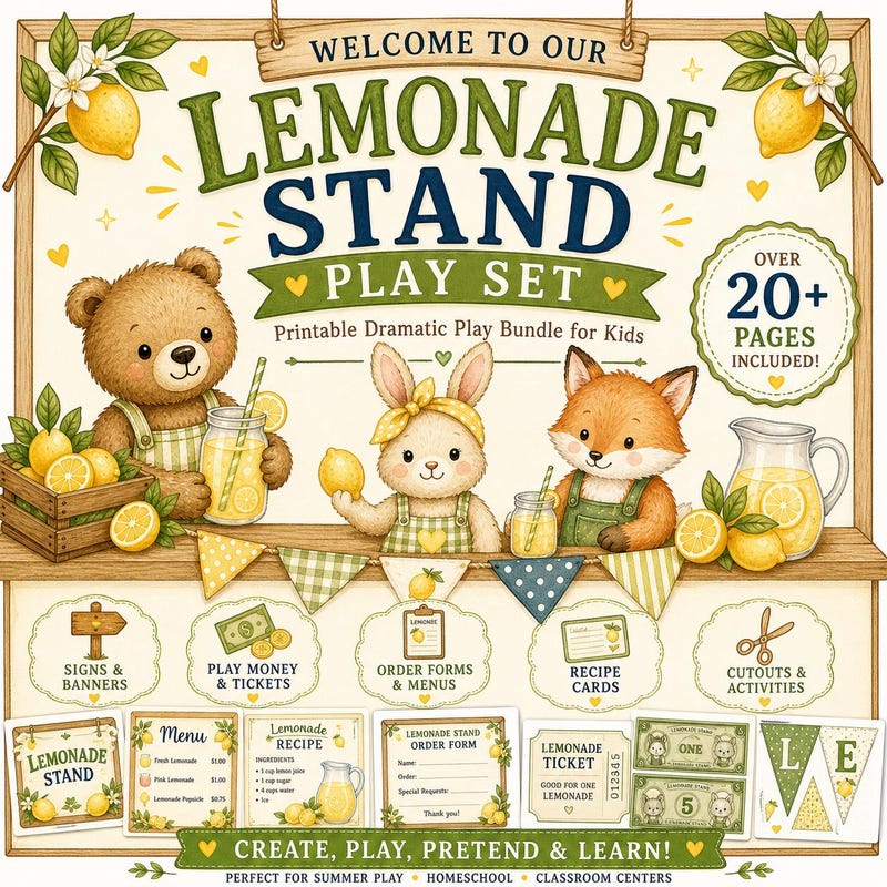 Lemonade Stand - Etsy