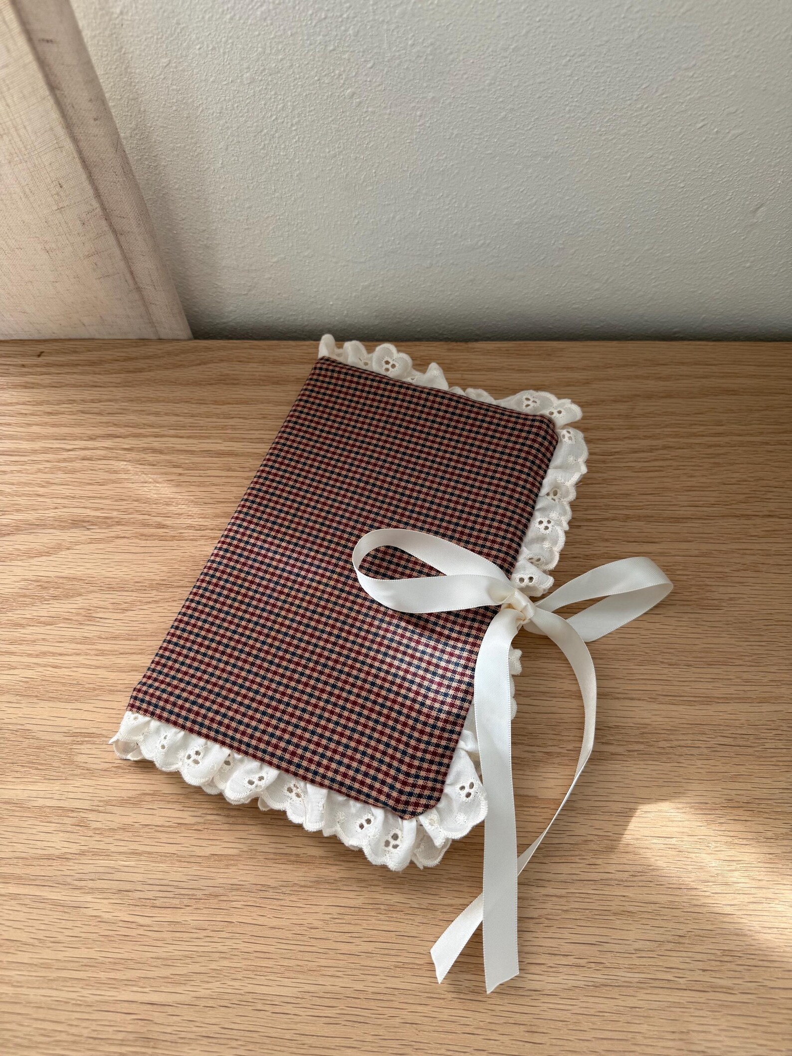 Plaid Fabric Planner Cover Customizable A5 B5 - Etsy
