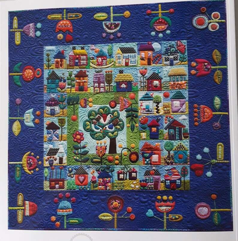 Homegrown Quilt Pattern Book by Sue Spargo | Etsy