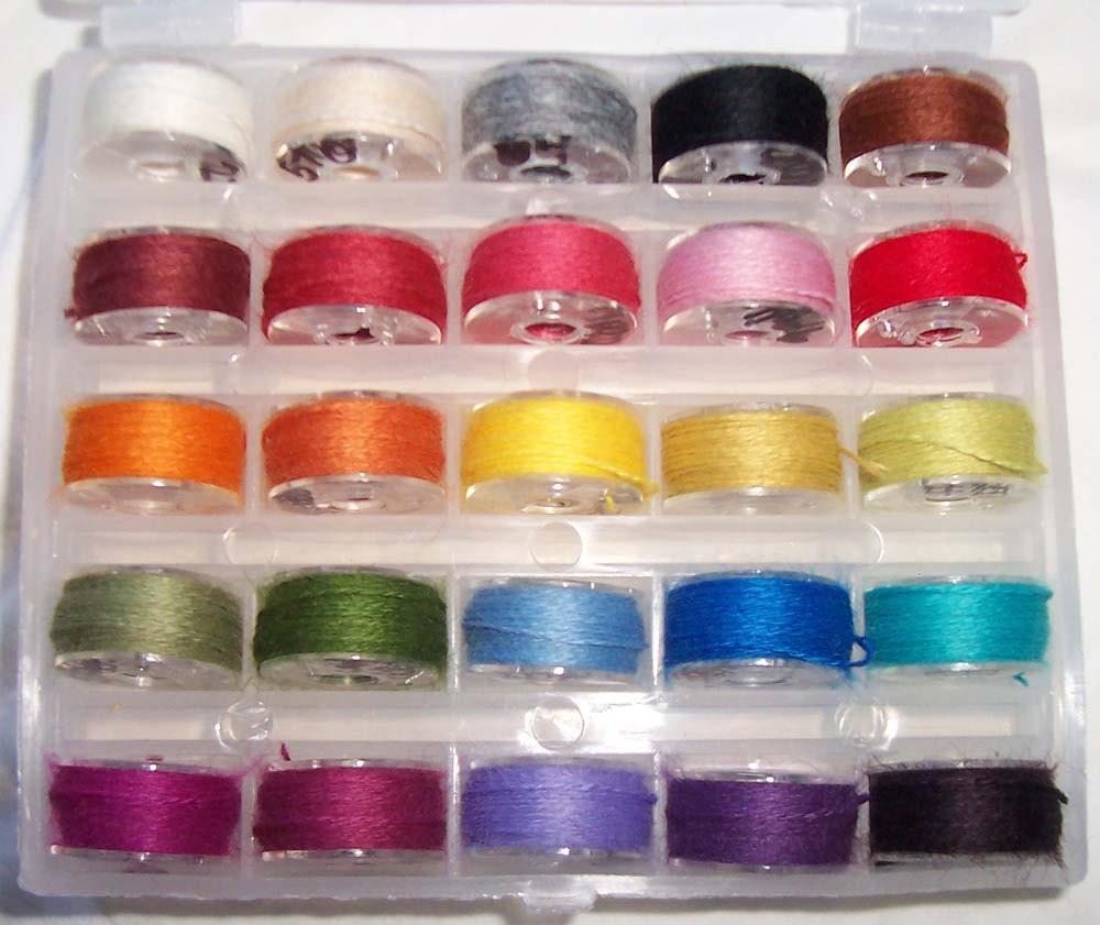 Genziana Wool Thread 25 Color Bobbin Set 2 for Wool Applique - Etsy