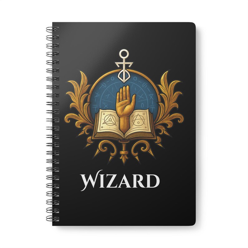 Wizard Class Dnd Inspired Notebook, Dungeons and Dragons Player Journal ...