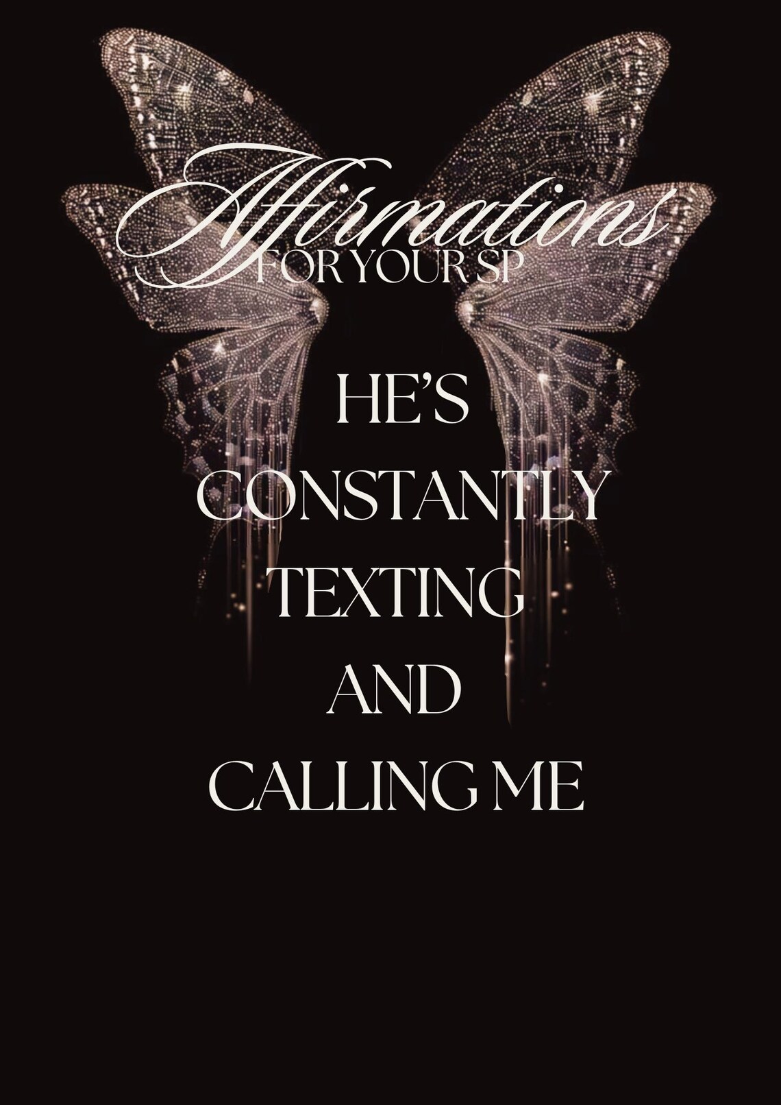 Affirmations for a Relationship With Your Sp! - Etsy