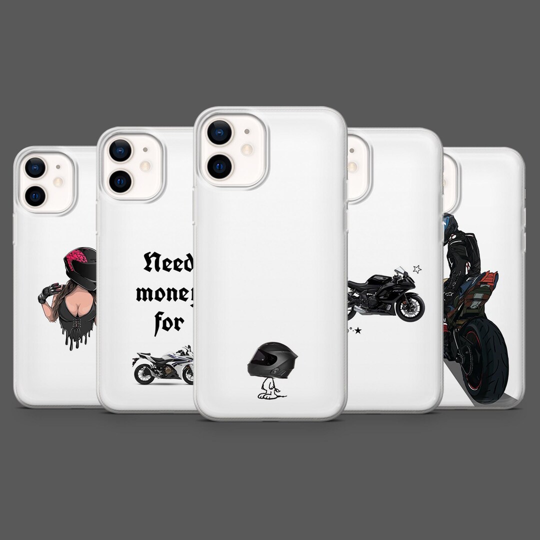 Biker Phone Case Motogp Motorcycle Motorbike Cover for iPhone 17pro, 16 ...