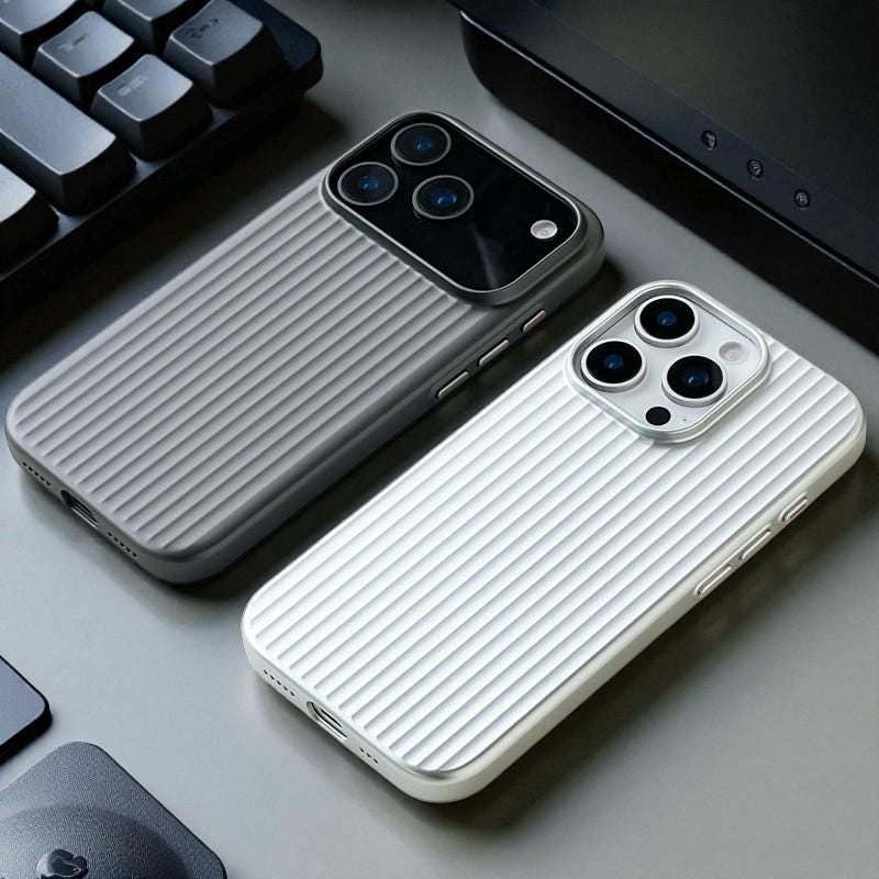 3D Luggage Stripe iPhone Case – Matte Magsafe Shockproof Cover - Etsy