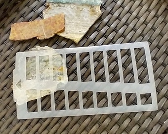 Lapidary Templates, Oval Shapes 1 Cabochon Templates, Plastic Templates ...