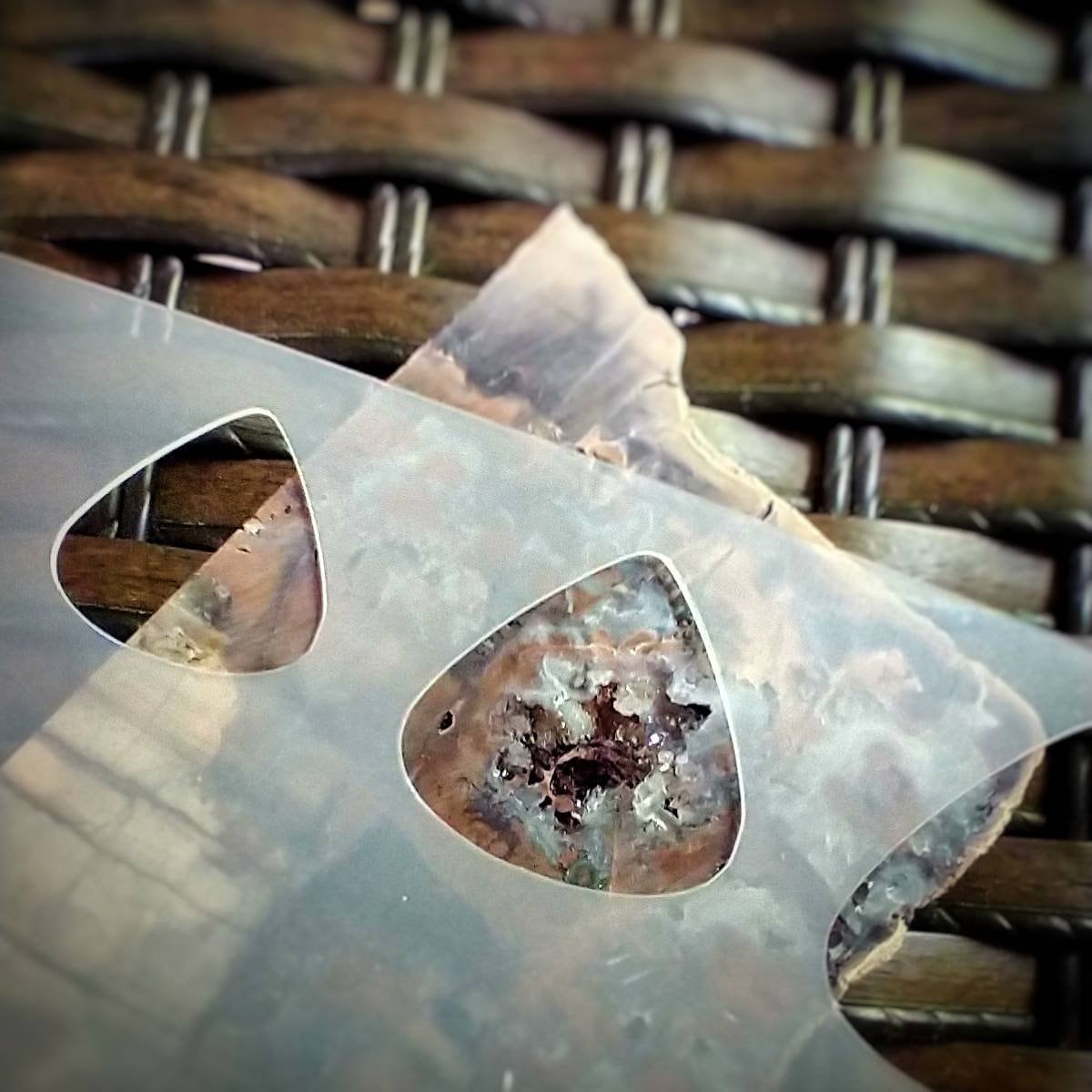 Lapidary Templates, Teardrop Shapes 3 Cabochon Templates, Plastic ...