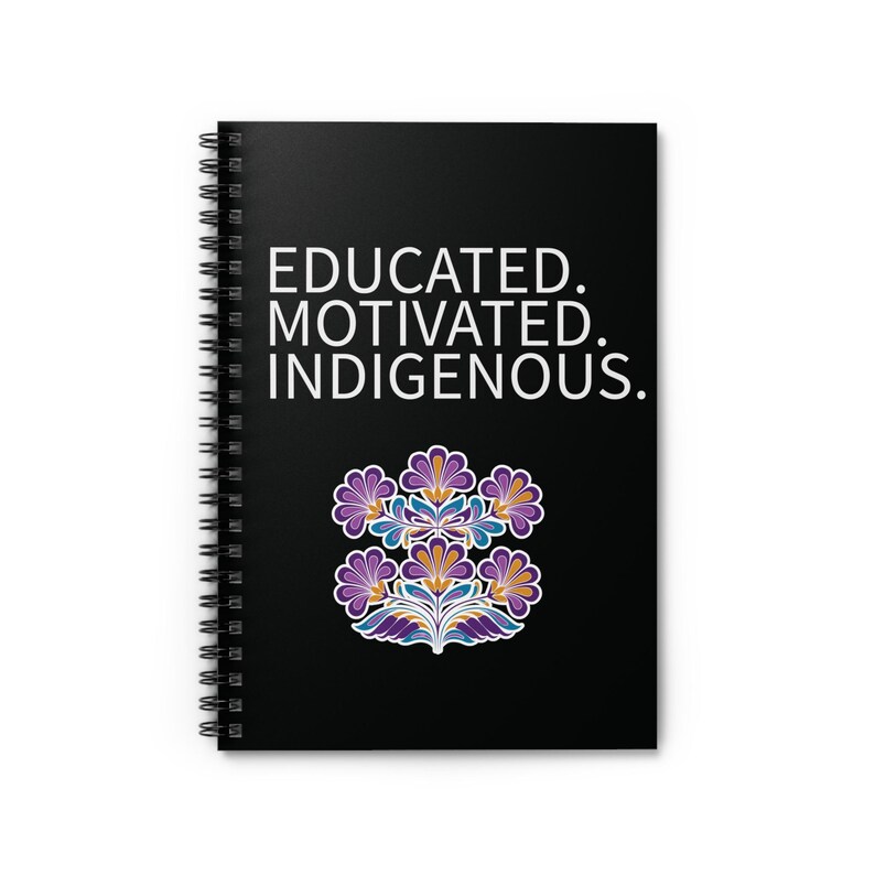 Indigenous Roots Spiral Notebook, Ruled Line Journal for Pride and Love ...