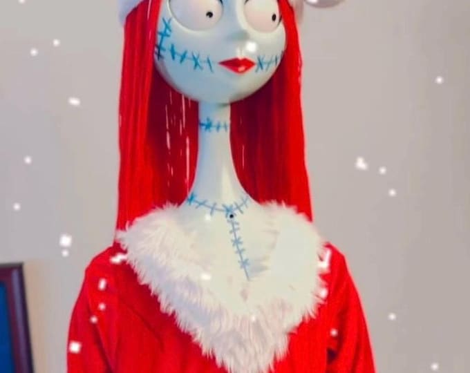 Nightmare Before Christmas Jack Skellingtons Sally “mrs. Sandy Claws ...