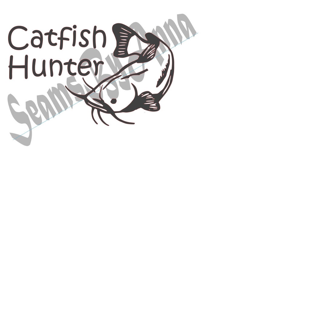 Catfish Hunter SVG - Etsy