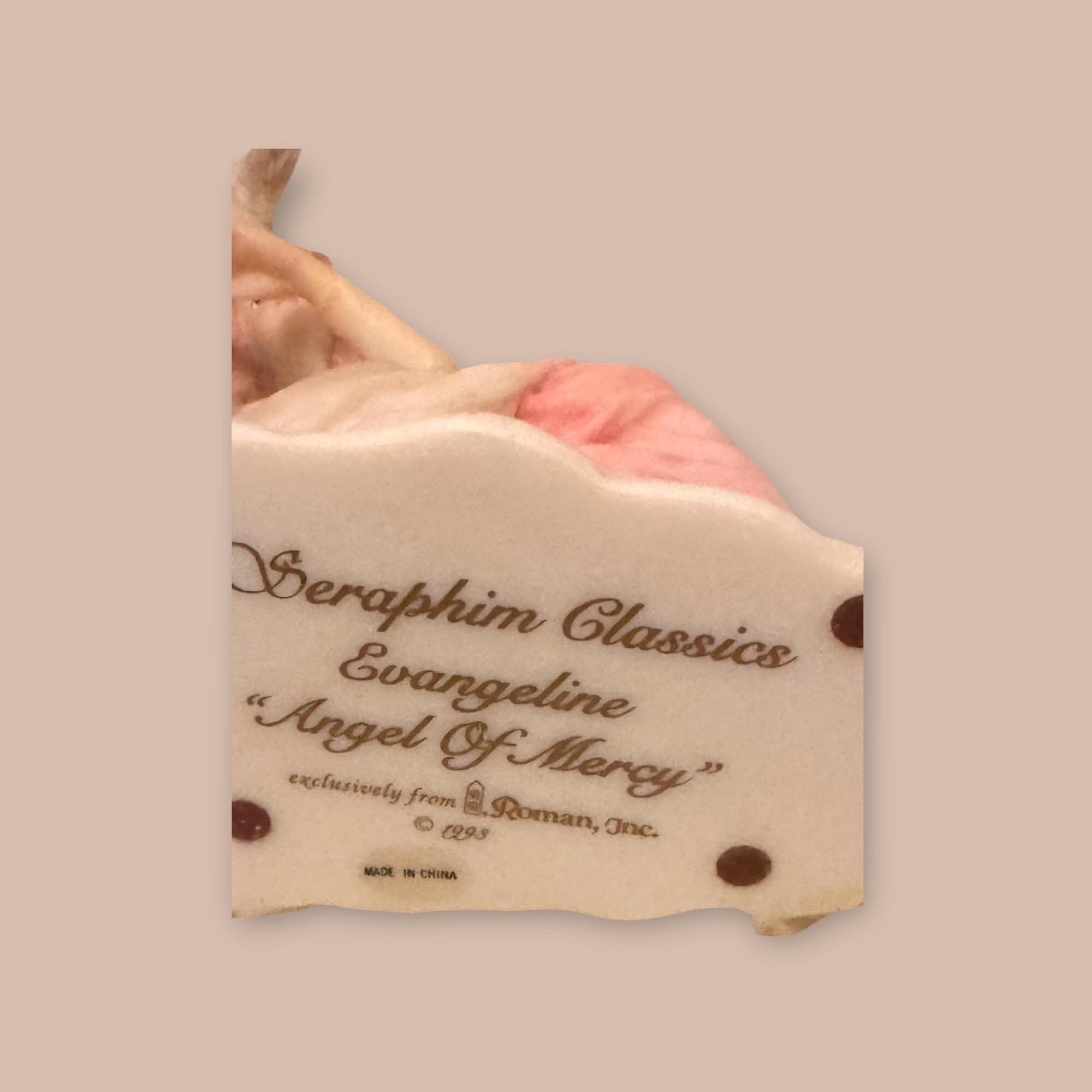 Angel Figurine - Evangeline, Angel of Mercy by Seraphim Classics (1993 ...