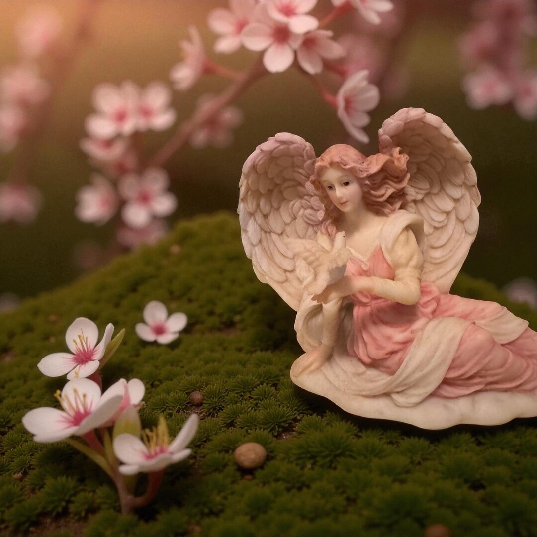 Angel Figurine - Evangeline, Angel of Mercy by Seraphim Classics (1993 ...