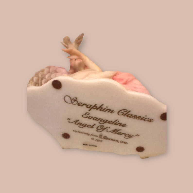 Angel Figurine - Evangeline, Angel of Mercy by Seraphim Classics (1993 ...