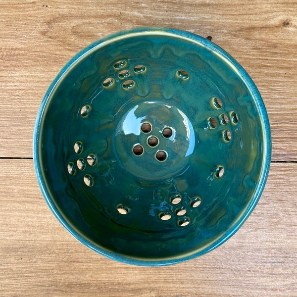 Pottery Berry Bowl - Etsy