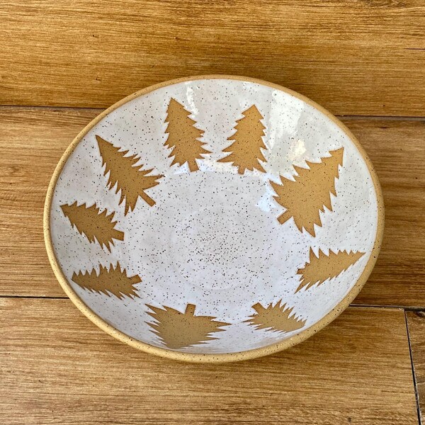 White Ceramic Bowl - Etsy