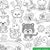 Farm Animals Digital Stamps - Etsy
