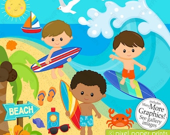 Ocean clipart | Etsy