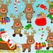 Rudolph the Red Nose Reindeer - Christmas Clipart - Clip Art and ...