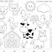 Farm Animals- Digital Stamps - Etsy Canada