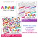 Complete Alphabet Clipart Bundle | Full-color and Black & White Pngs ...