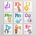 Alphabet Printable Posters Digital Animal ABC Posters for Classroom ...
