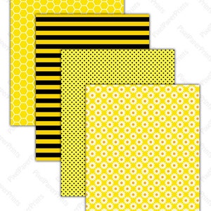 Bee Girl - Clip Art and Digital Paper Set - Digital Download - Spring ...
