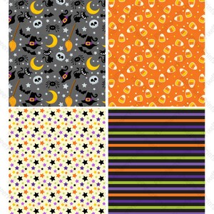Spooky Pack - Halloween - Digital Paper Set - Etsy