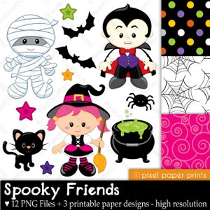 Halloween Bundle - Halloween Clipart - Bundle Price Clip Art - Digital ...