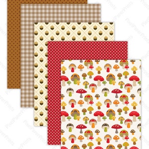 Woodland Animals Clip Art - PNG Forest Animals Graphics - Digital ...