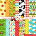 Farm Pack- Digital Paper Set - Farm Backgrounds - Etsy