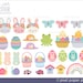 Cute Little Easter Clip Art Graphics | Over 200 High-quality PNG ...