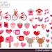 Valentine's Day Clipart - Cute Little Valentine's Hearts Gifts and ...