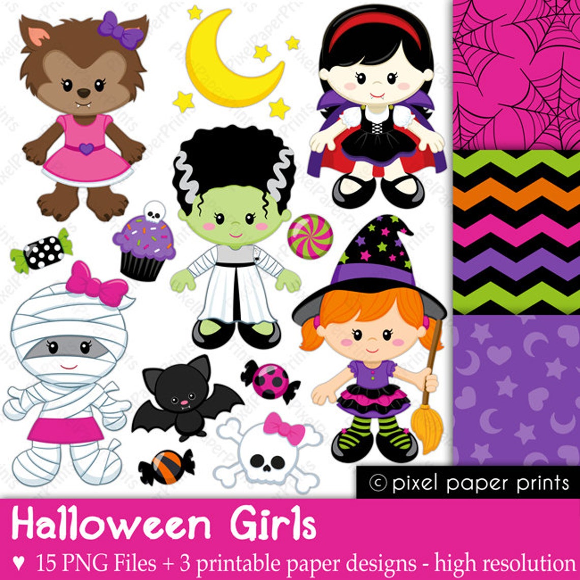 Halloween Bundle Halloween Clipart Bundle Price Clip Art - Etsy