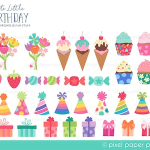Birthday PNG Clipart - Cute Little Birthday - Over 240 Graphics ...