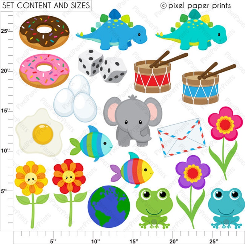 Alphabet Clipart Part 2 ABC Clip Art DEF School Clip Art - Etsy Canada