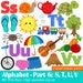 Alphabet Clipart Part 6- ABC Clip Art - STUV - School Clip Art ...