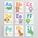 Alphabet Printable Posters Digital Animal ABC Posters for Classroom ...