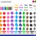 Color Learning Clipart - Educational Digital Images for Parents ...