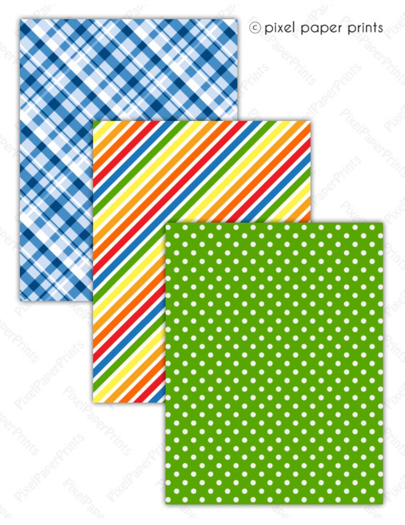 Farmer boys Farm clipart Clip Art and Digital paper set | Etsy