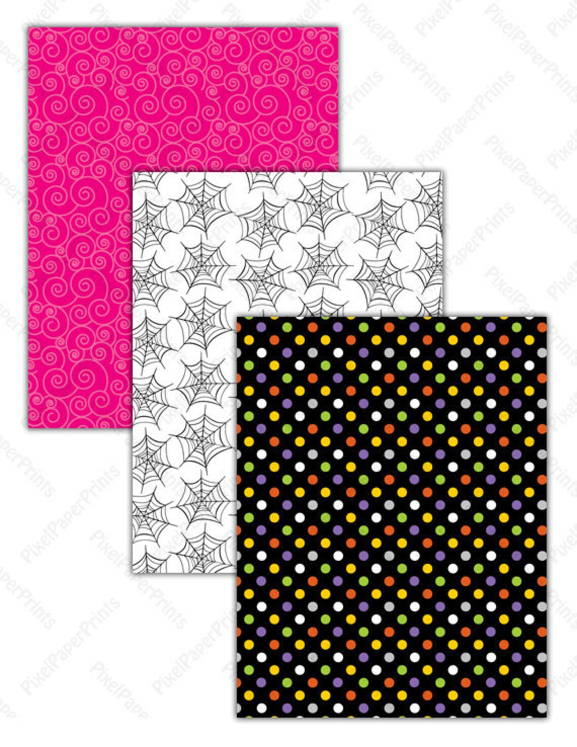 Spooky Friends - Halloween Clipart - Clip Art and Digital Paper Set ...