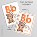 Alphabet Printable Posters Digital Animal ABC Posters for Classroom ...