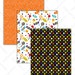 Trick or Treat - Digital Paper and Clip Art Set - Halloween - Etsy