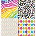The Rainbow Pack - Digital Paper Set - Etsy