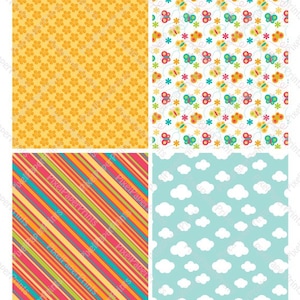 Fresh Spring - Digital Paper Set - Etsy