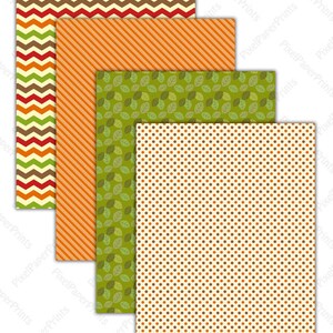 Forest Friends - Clip Art and Digital Paper Set - Digital Download ...