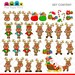 Rudolph the Red Nose Reindeer - Christmas Clipart - Clip Art and ...